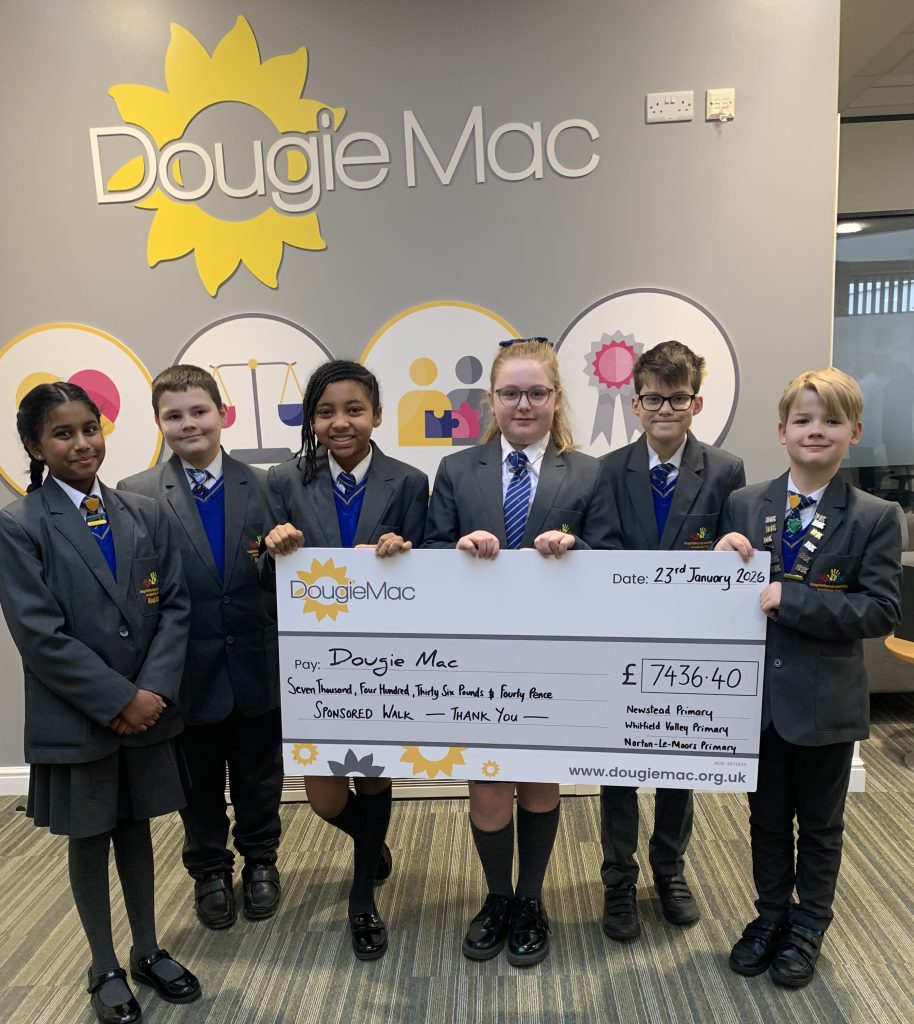 Local schools raise more than £7,000 for Dougie Mac
